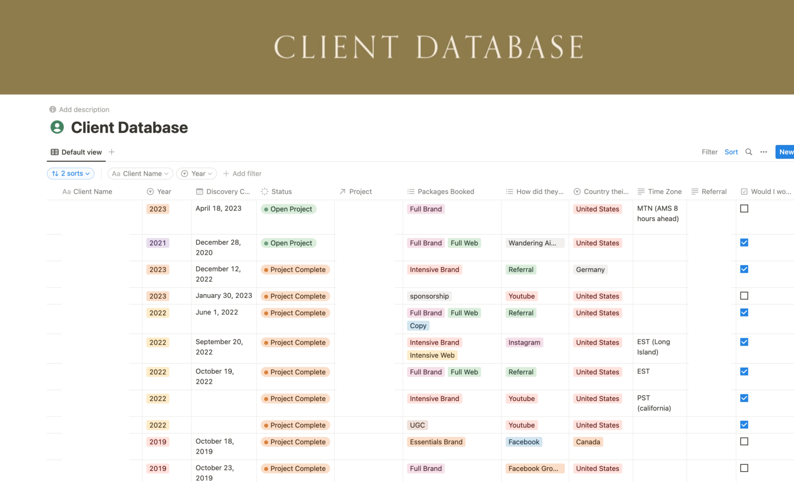 Streamline Client Projects With Notion Client Portal And Crm 