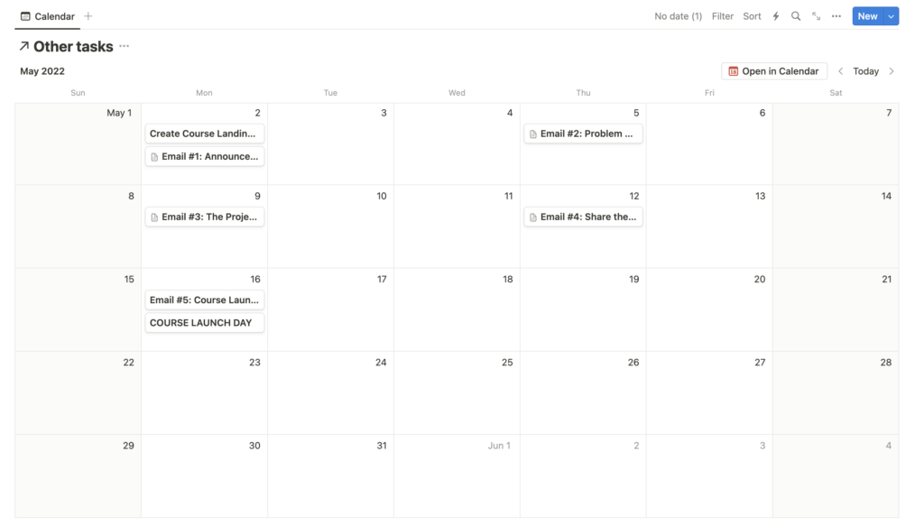How to Plan an Online Course on Notion (Template Inside ...